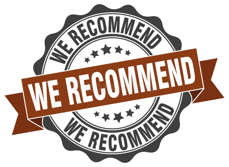 We recommend stamp stock vector. Illustration of recommend - 84295449