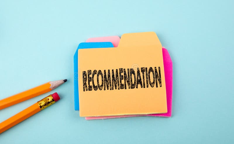 Recommendations And Suggestions