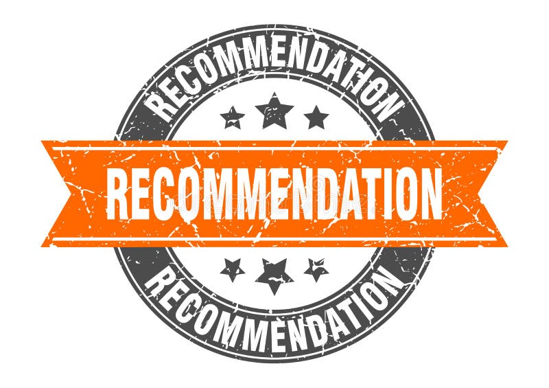 Recommendation stamp stock vector. Illustration of grungy - 125010345