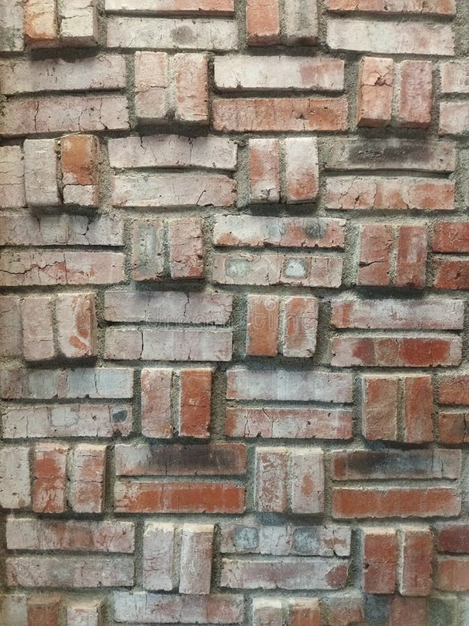 Recommendations for How To Arrange Red Bricks for House Walls Stock ...