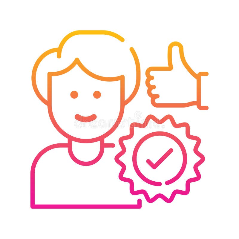 Recommendations Vector Gradient Icon Style Illustration. EPS 10 File ...