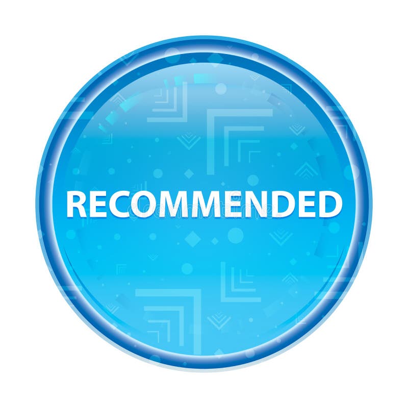 Recommended Floral Blue Round Button Stock Illustration - Illustration ...