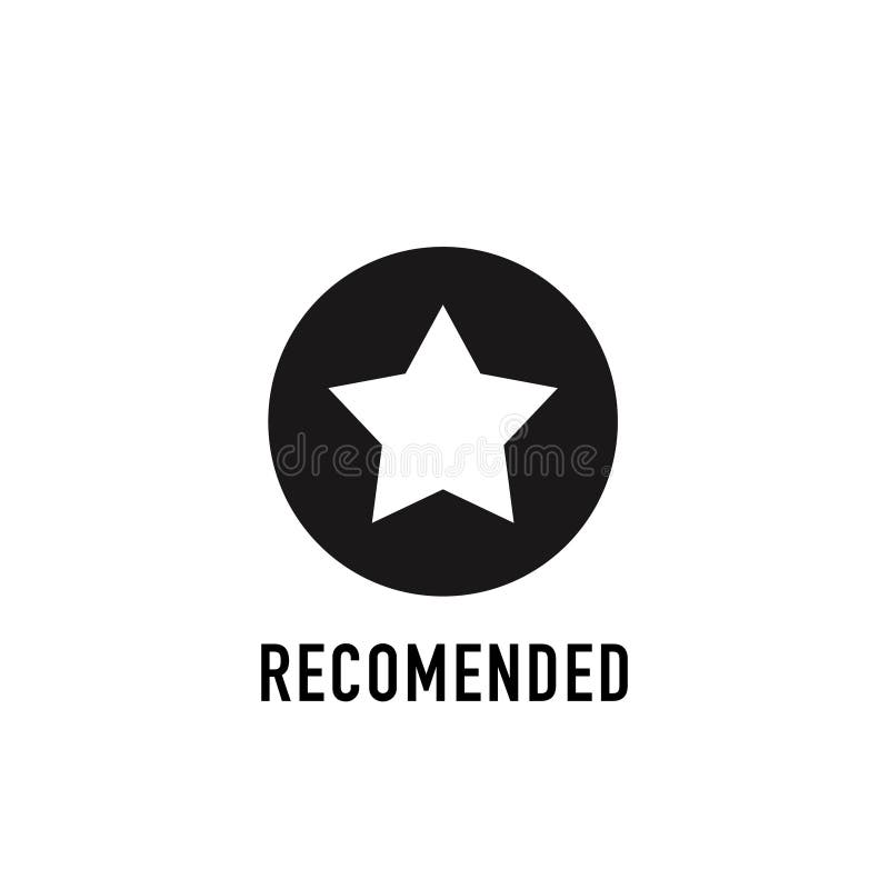 Recommended Icon. Vector Illustration Stock Vector - Illustration of ...