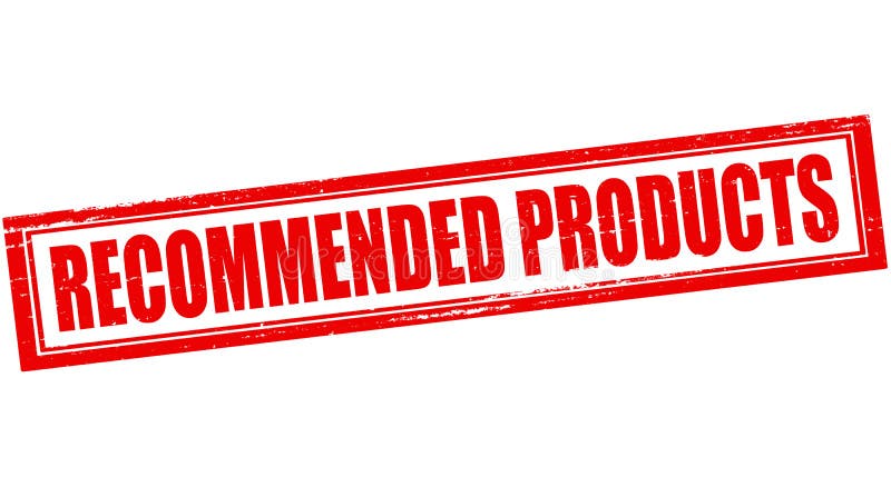 Recommended products stock illustration. Illustration of miscellaneous ...