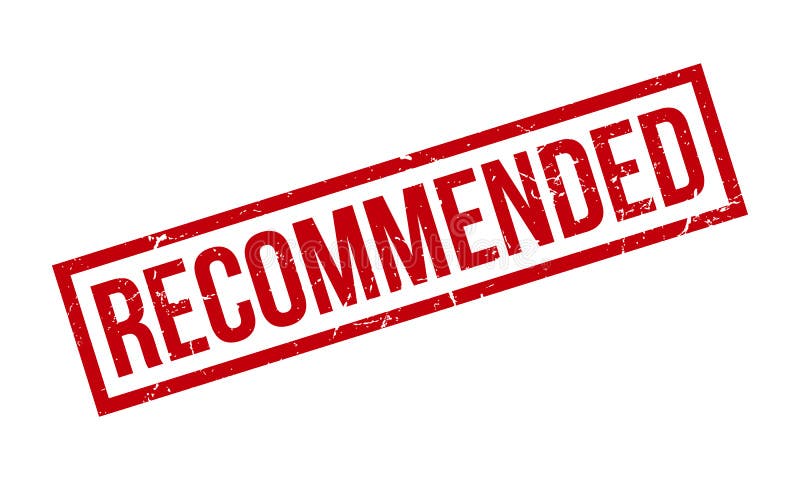 Not Recommended Rubber Stamp Stock Illustration - Illustration of ...