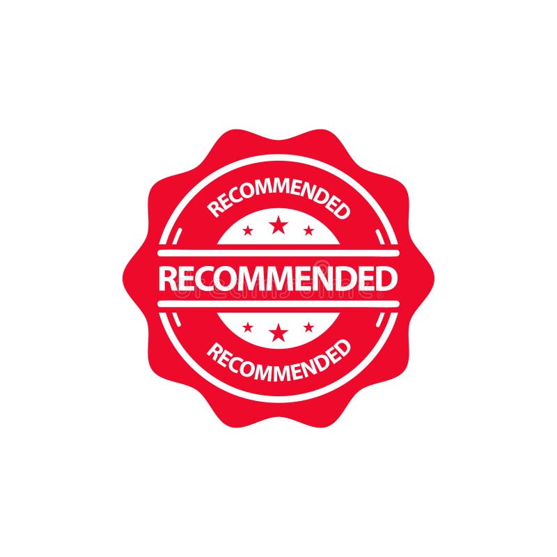 Set of Recommended Logo, Badges, Label, Tag in Golden Color. Stock ...