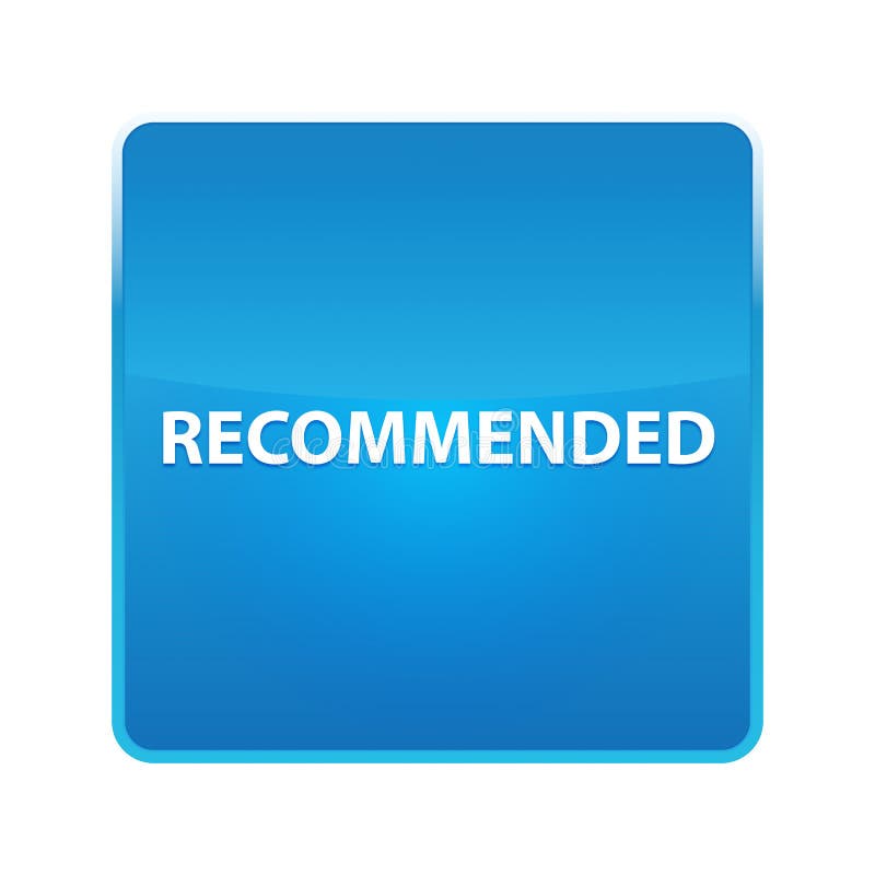 Recommended Tag Isolated. Vector Label or Sticker Stock Vector ...