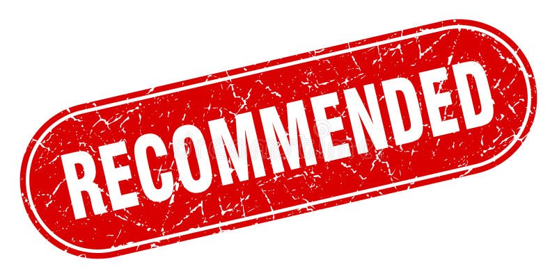 Recommended Sign. Recommended Grunge Stamp Stock Vector - Illustration ...