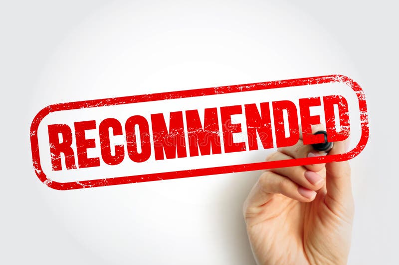 Recommended Text Stamp Business Concept Background Stock Photos - Free ...