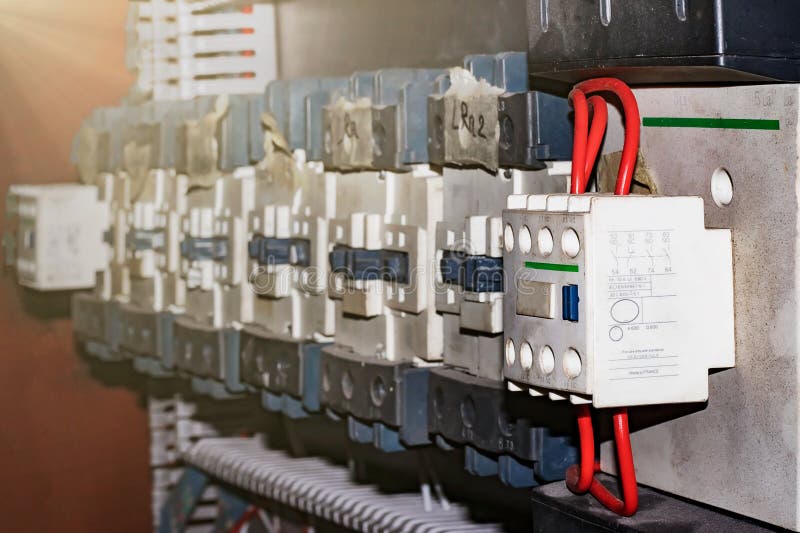 Recondition for System of Tower Crane There are Check Magnetic ...