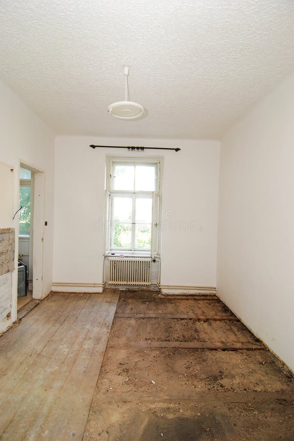 Scary empty room stock photo. Image of green, destroyed - 26923970