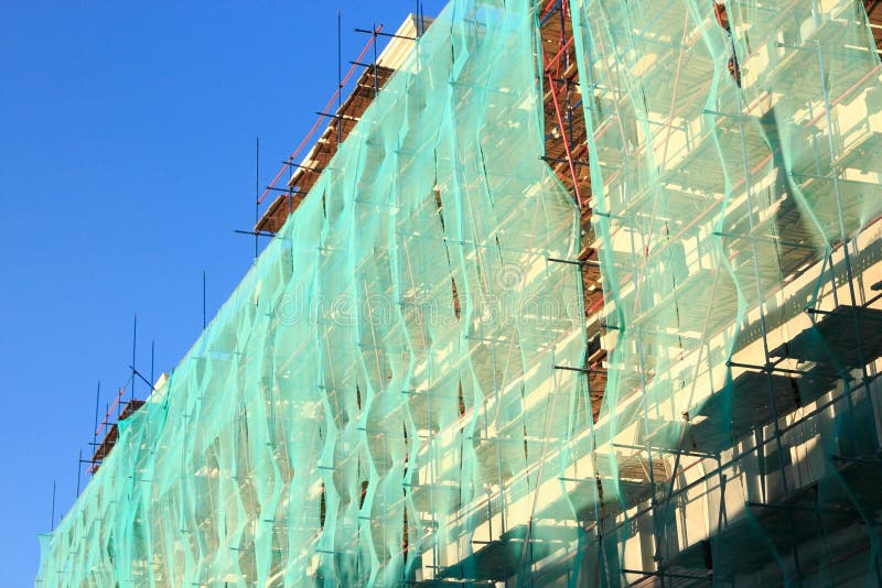 Reconstruction of a Building Stock Photo - Image of cement, real: 38332274