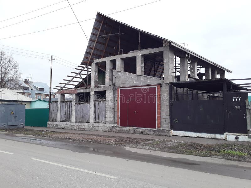 Reconstruction, Completion and Expansion of an Old House, Construction ...