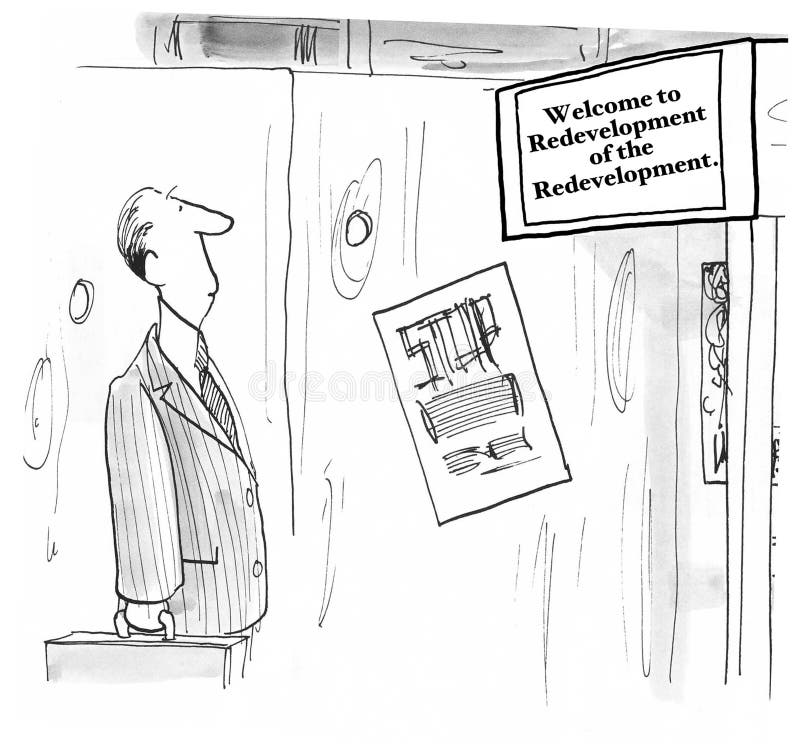 Reconstruction De La Reconstruction Illustration Stock - Illustration ...