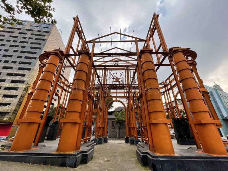 Reconstruction of the Delftsche Poort in Rotterdam, the Netherlands ...