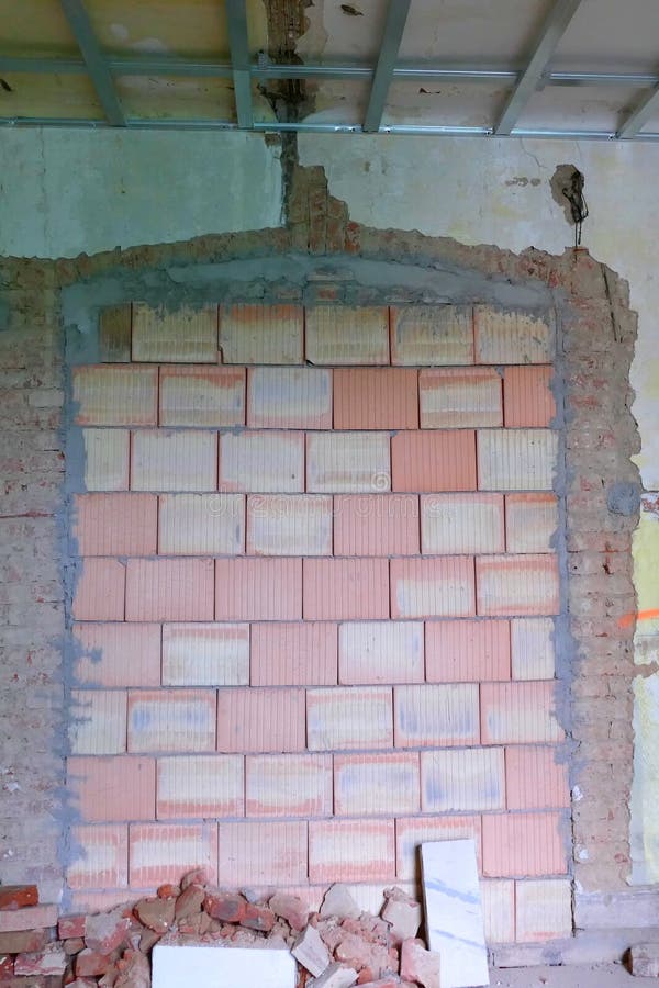 Reconstruction of an Interior of a Historic Building Stock Image ...