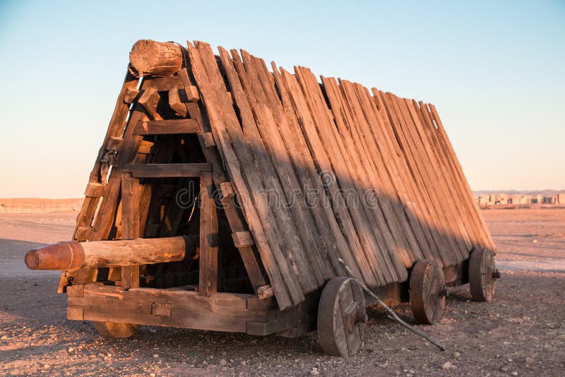 Battering-ram in a Medieval Citadel Stock Image - Image of landmark ...