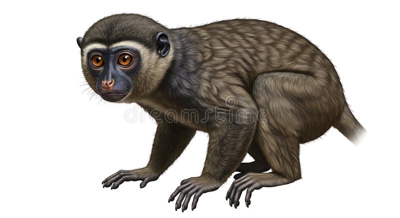 Reconstruction of *Mesopithecus Pentelicus*, an Extinct Primate. the ...