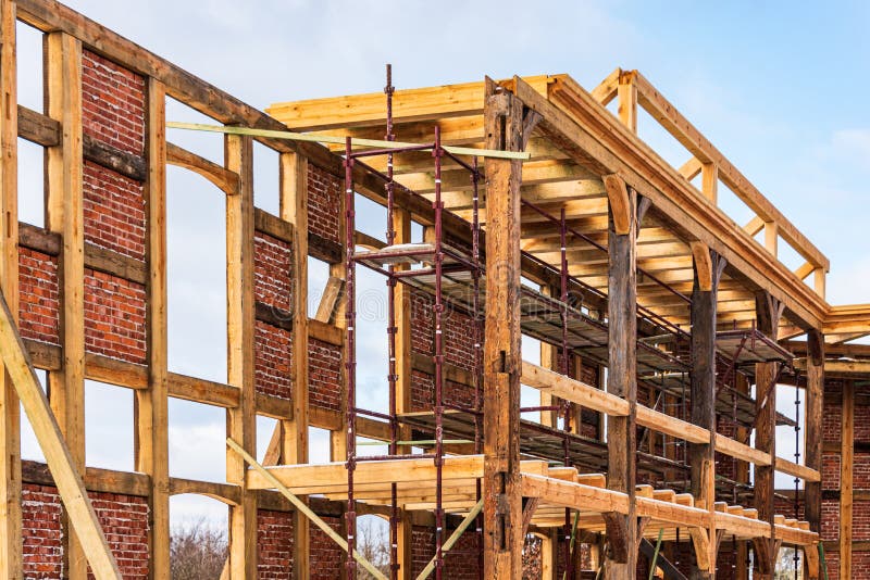 Building skeleton stock photo. Image of design, elevating - 19277698