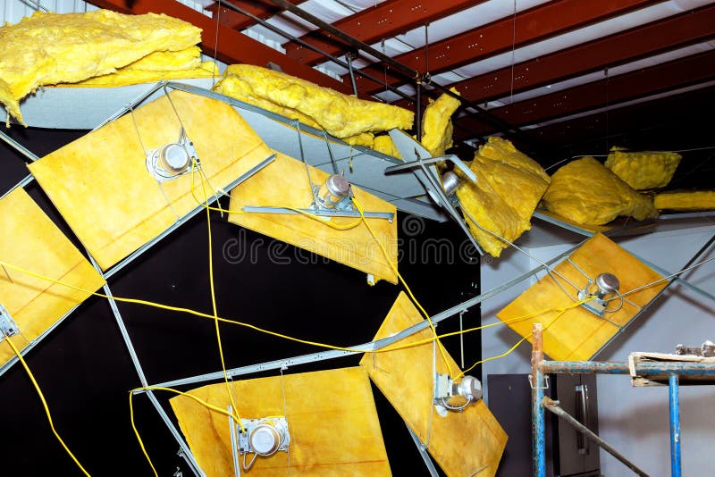 Dismantling of Old a Ceiling is Integrated into Ceiling Works during ...