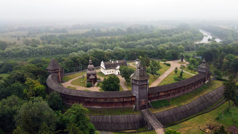 Old Cossack fortress stock image. Image of travel, architecture - 248711523