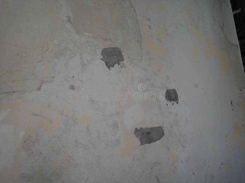 Reconstruction of a Wall Plaster Stock Image - Image of plaster, mortar ...