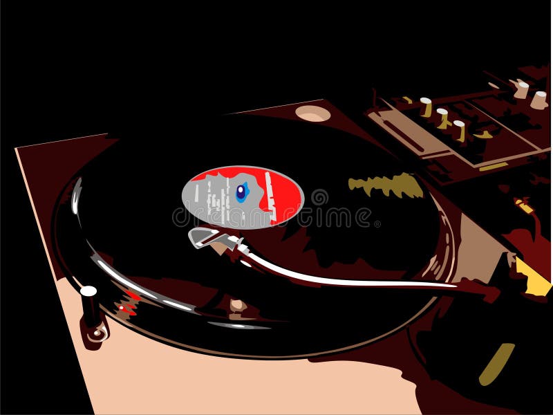 Spinning Record Stock Illustrations – 812 Spinning Record Stock ...