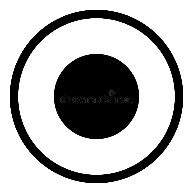 Rec / Record Button Trendy Flat Style Vector Icon. Symbol for Your Web ...