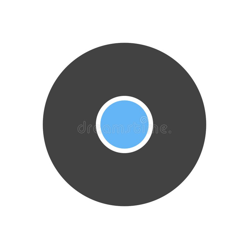 Record, Button, play stock vector. Illustration of start - 111373035