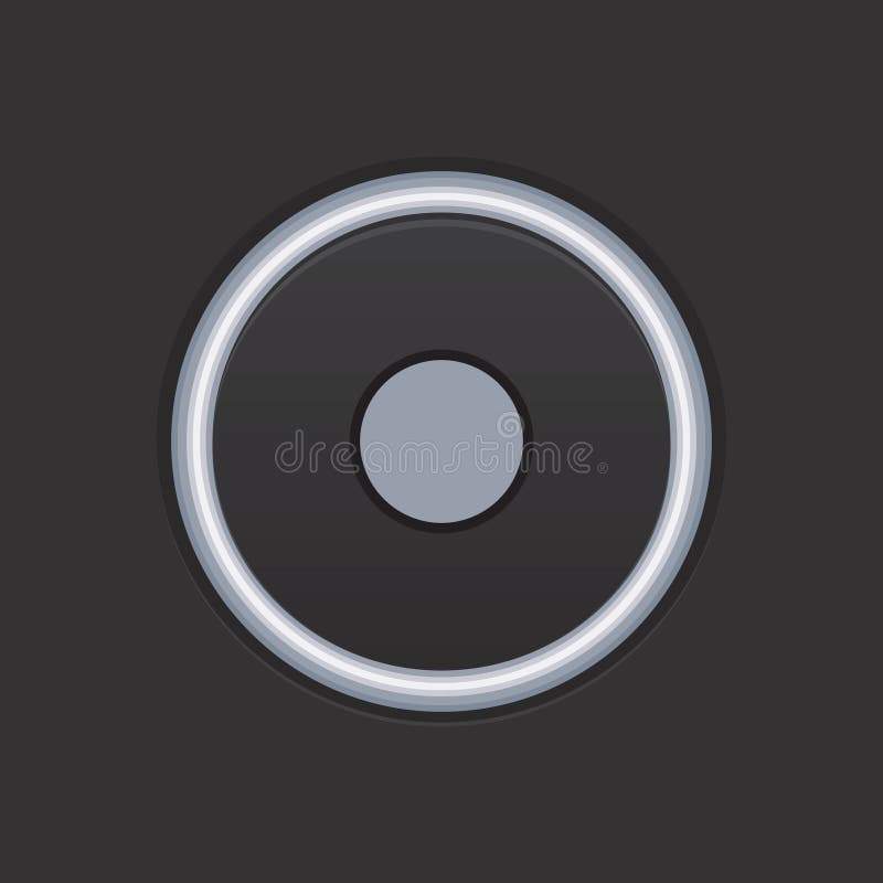 Record Button. Vector Illustration Decorative Design Stock Vector ...