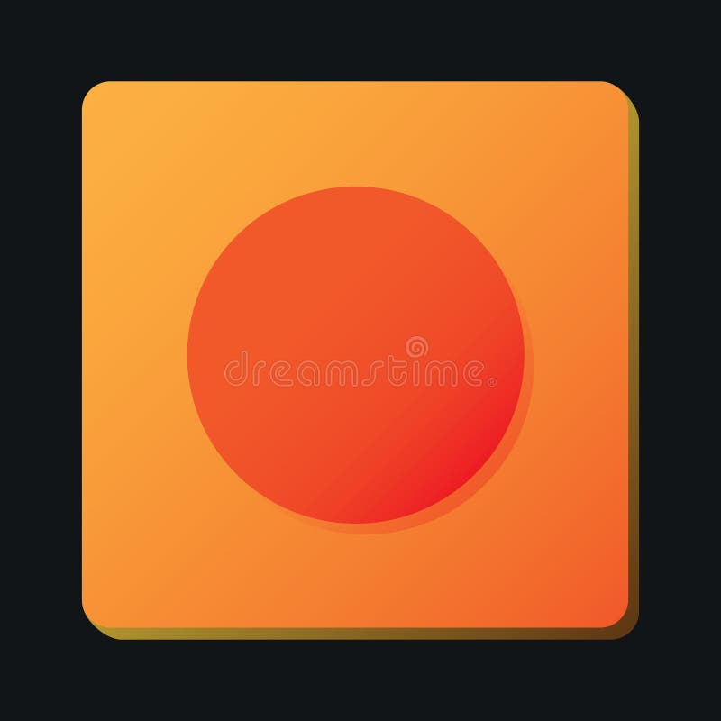 Record Button. Vector Illustration Decorative Design Stock Vector ...