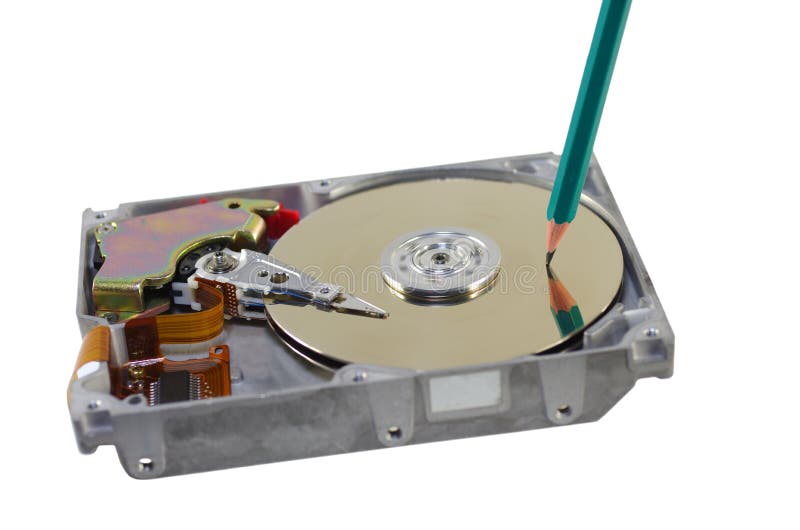 Record of data stock photo. Image of open, hardware, memory - 79679750