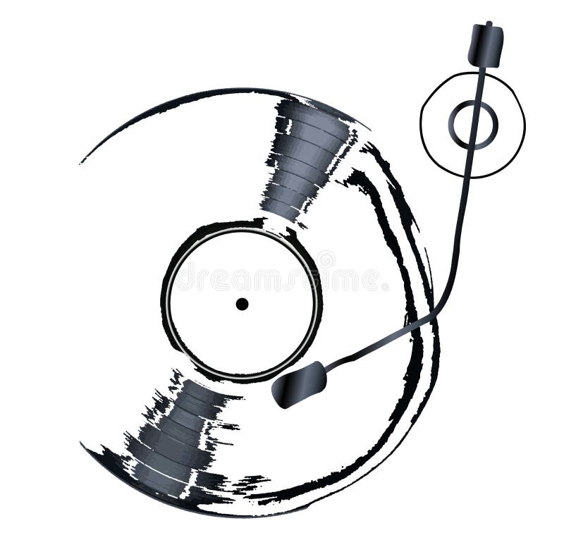 Record Grooves Stock Illustrations – 270 Record Grooves Stock ...