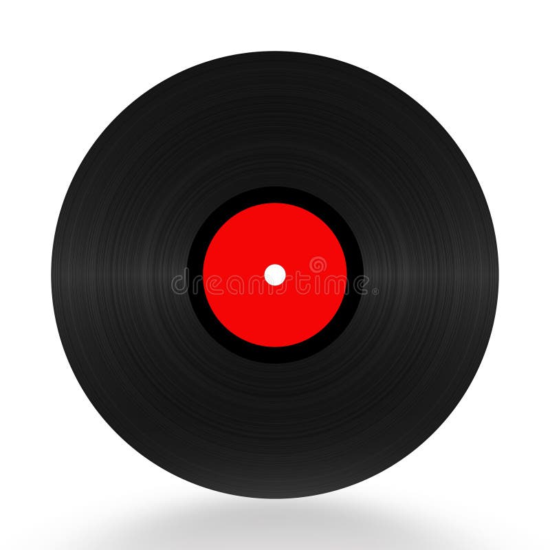 Registrazione Di Vinile 33 Giri/min. Illustrazione di Stock ...