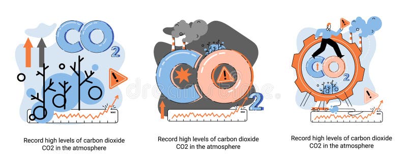 Record High Levels of Carbon Dioxide CO2 in Atmosphere. Problems of ...