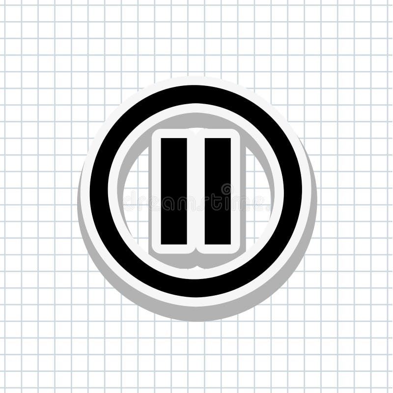 Record icon design stock illustration. Illustration of graphic - 69265578