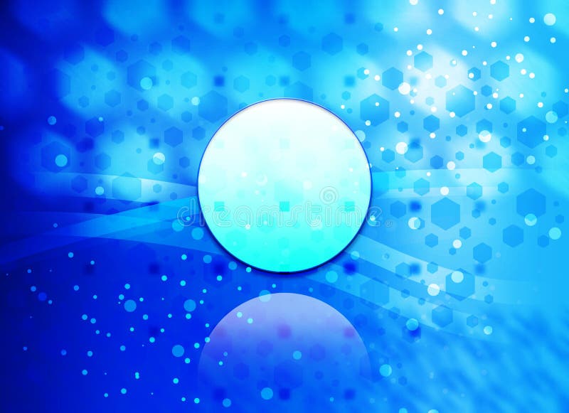 Record Icon Abstract Light Cyan Blue Hexagon Pattern Background Stock ...