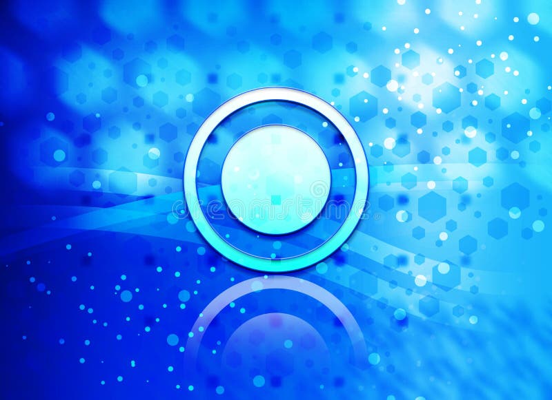 Record Icon Abstract Light Cyan Blue Hexagon Pattern Background Stock ...
