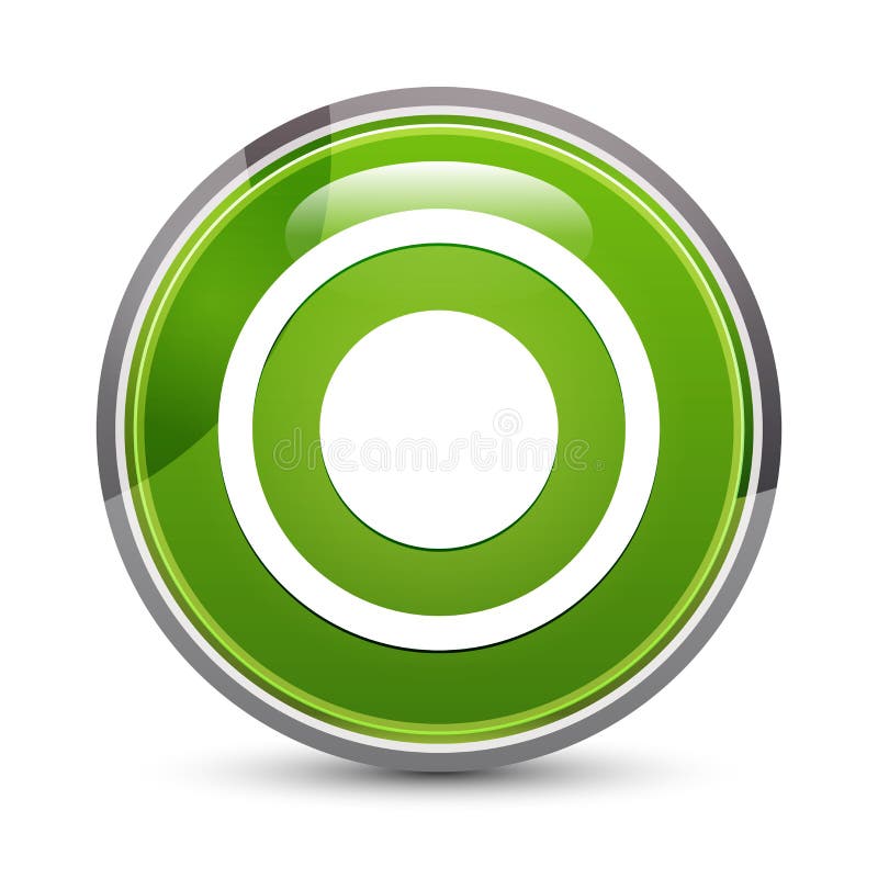 Record Icon Elegant Green Round Button Vector Illustration Stock Vector ...