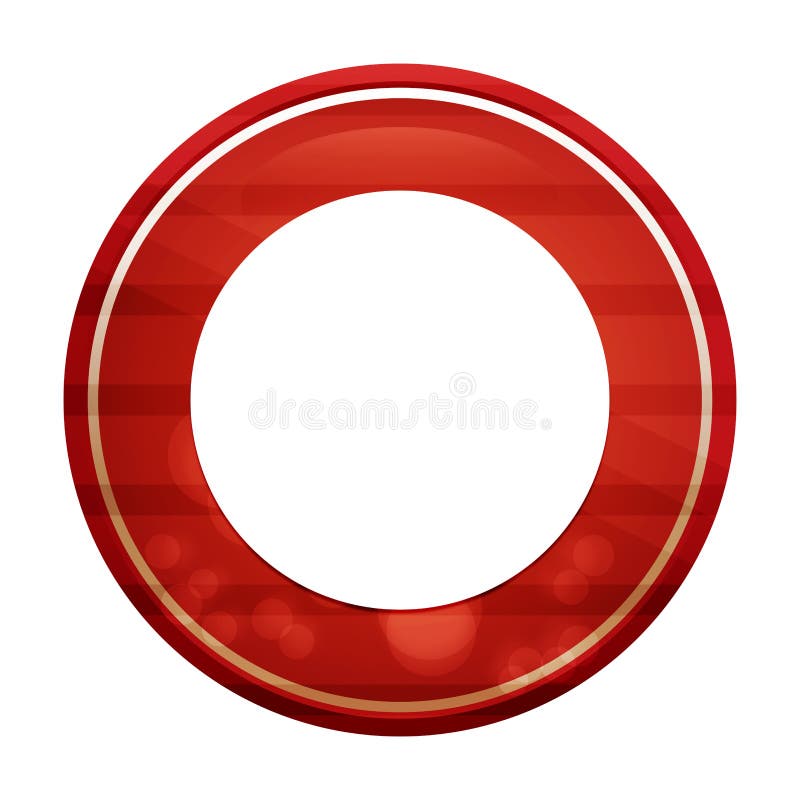 Record Icon Realistic Diagonal Motion Red Round Button Illustration ...