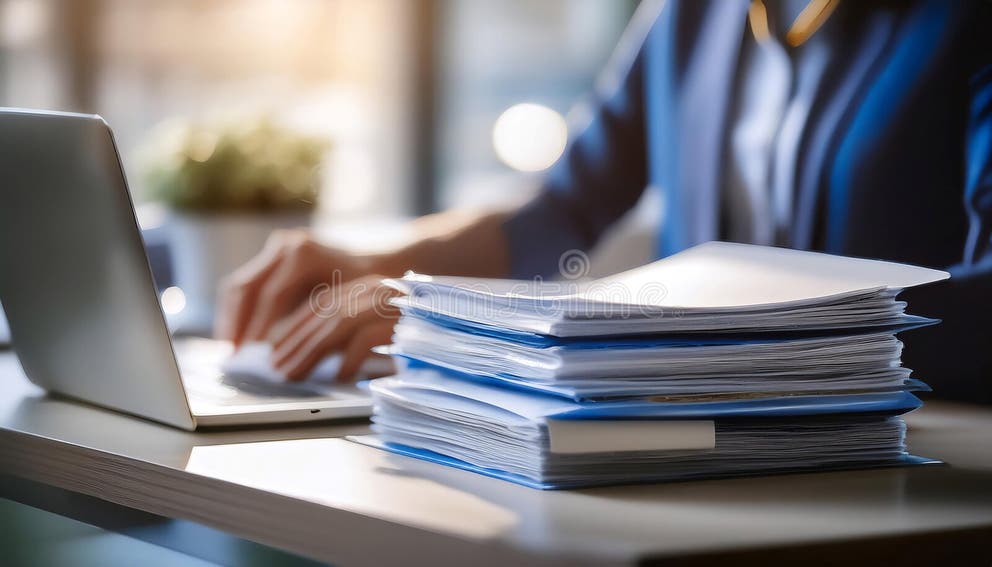 Record Keeping and Data Management, Featuring Symbols Like a File ...