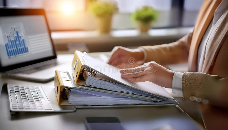 Record Keeping and Data Management, Featuring Symbols Like a File ...