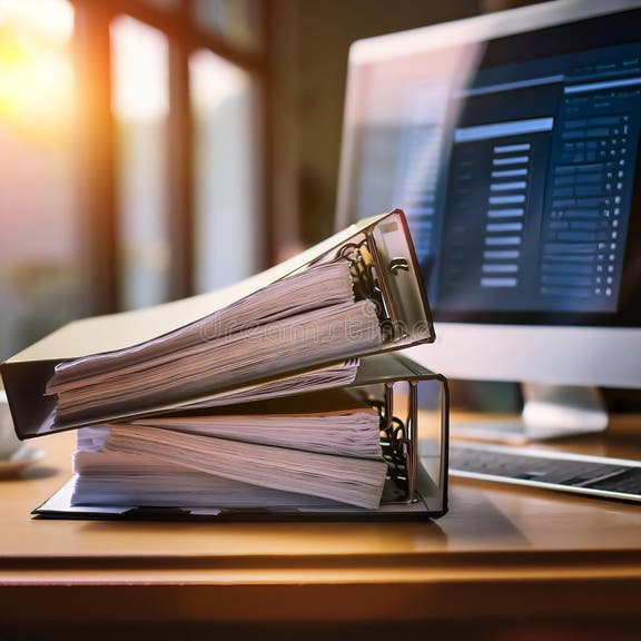 Record Keeping and Data Management, Featuring Symbols Like a File ...