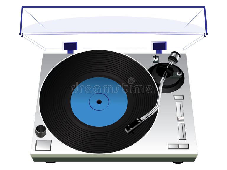 Vector Vinyl Record Player Arm Stock Illustrations – 139 Vector Vinyl ...