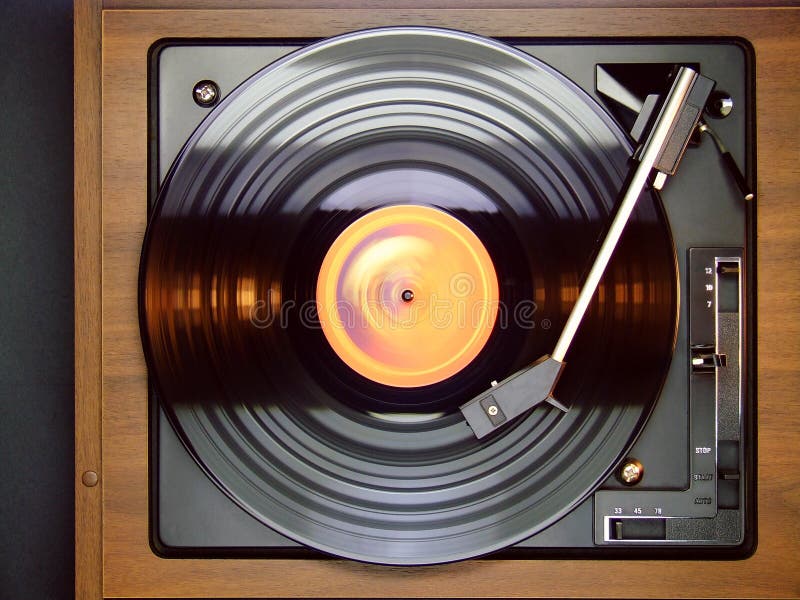 Record Player stock image. Image of play, classical, hifi - 4668979