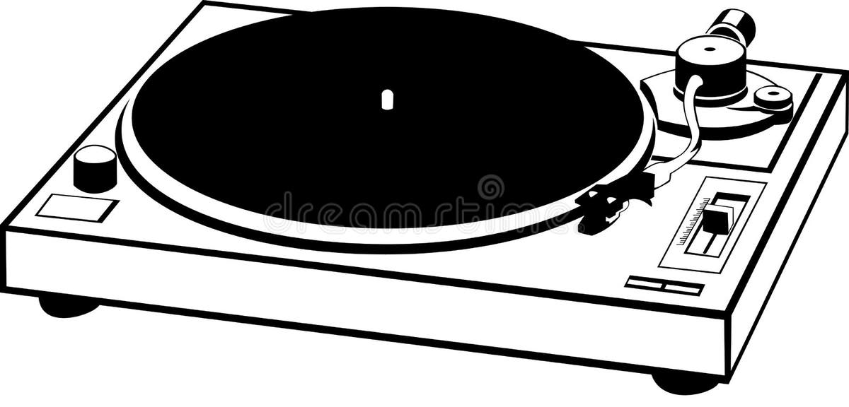 Record Player Outline Stock Illustrations – 14,795 Record Player ...