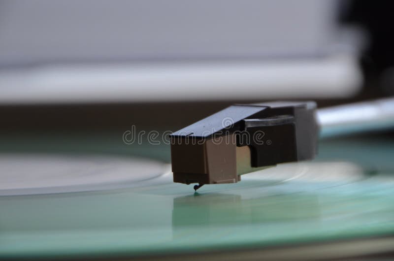 Record Player Needle Macro stock image. Image of turntable - 47600985