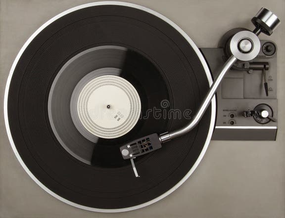 Record Player with Phonorecord Stock Photo - Image of analog, disk ...