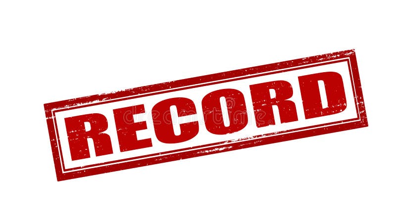 Record stock illustration. Illustration of register - 109041206