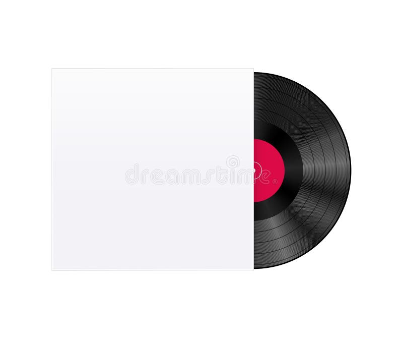 Record Sleeve Vinyl Composition Stock Vector - Illustration of clipart ...
